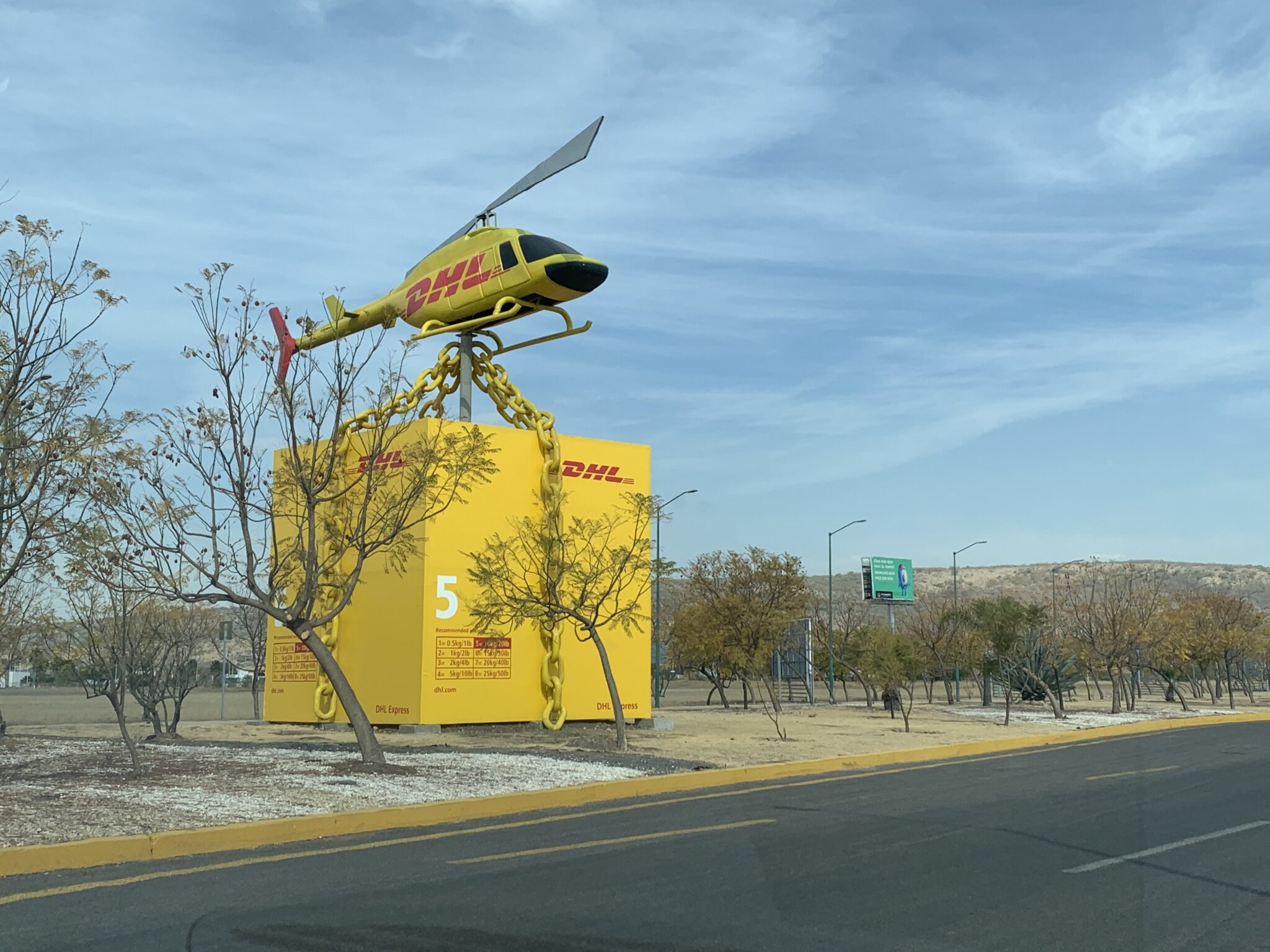 DHL Helicopter Advertisement – CAISSIE